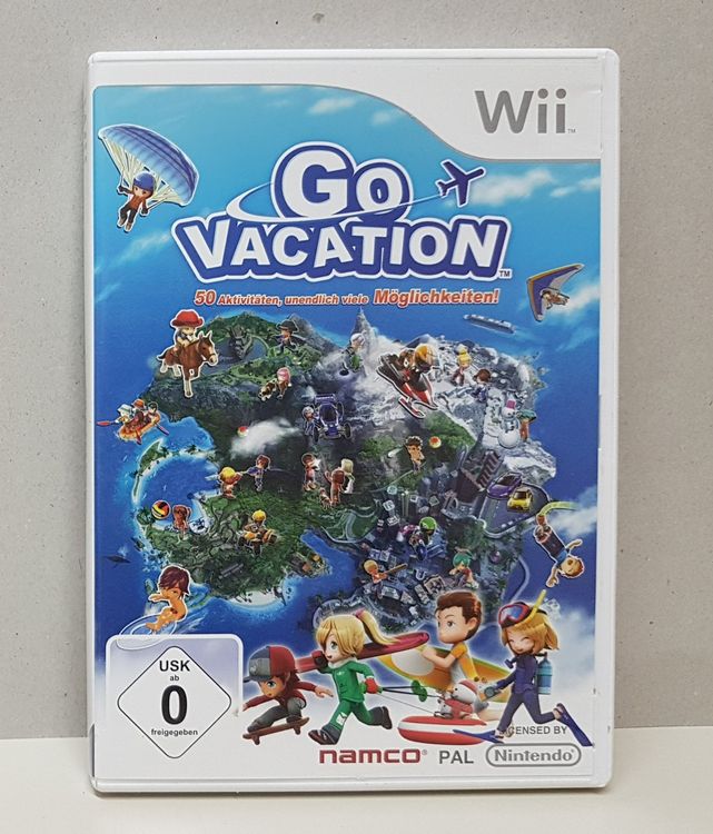 Wii Go Vacation 50 Aktivitäten unendlich viele Möglichkeiten (Gebraucht ...