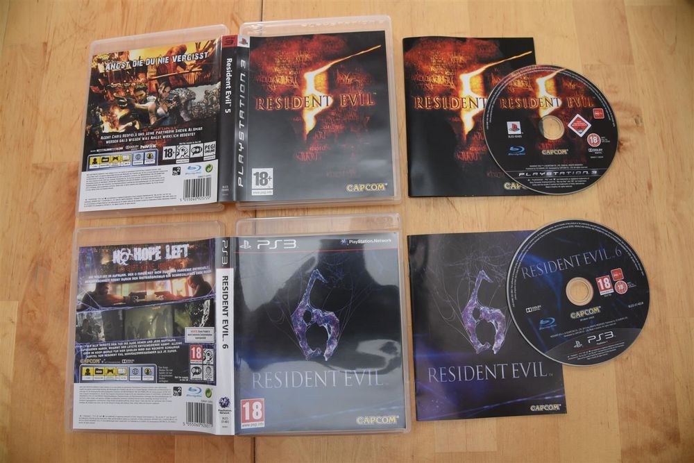 Resident Evil 5+6 (CIB) (Gebraucht) in Frenkendorf für CHF 7 – mit Lieferung auf Ricardo kaufen