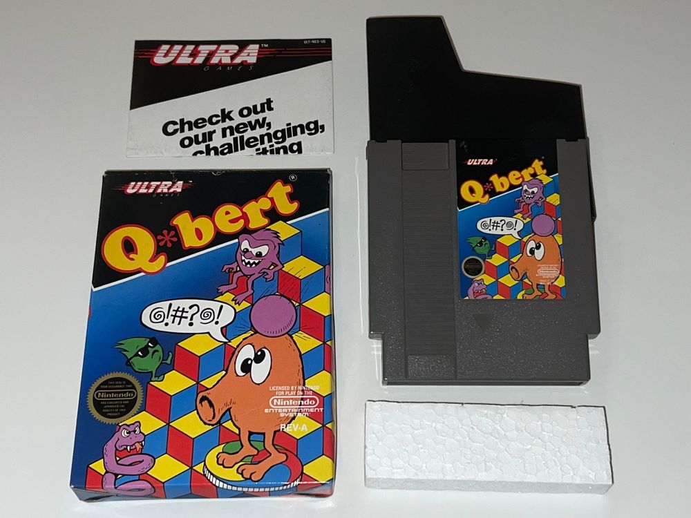 NES Spiel - Q*bert (OVP) [USA-Version] (Defekt) in Zürich für CHF 50 ...
