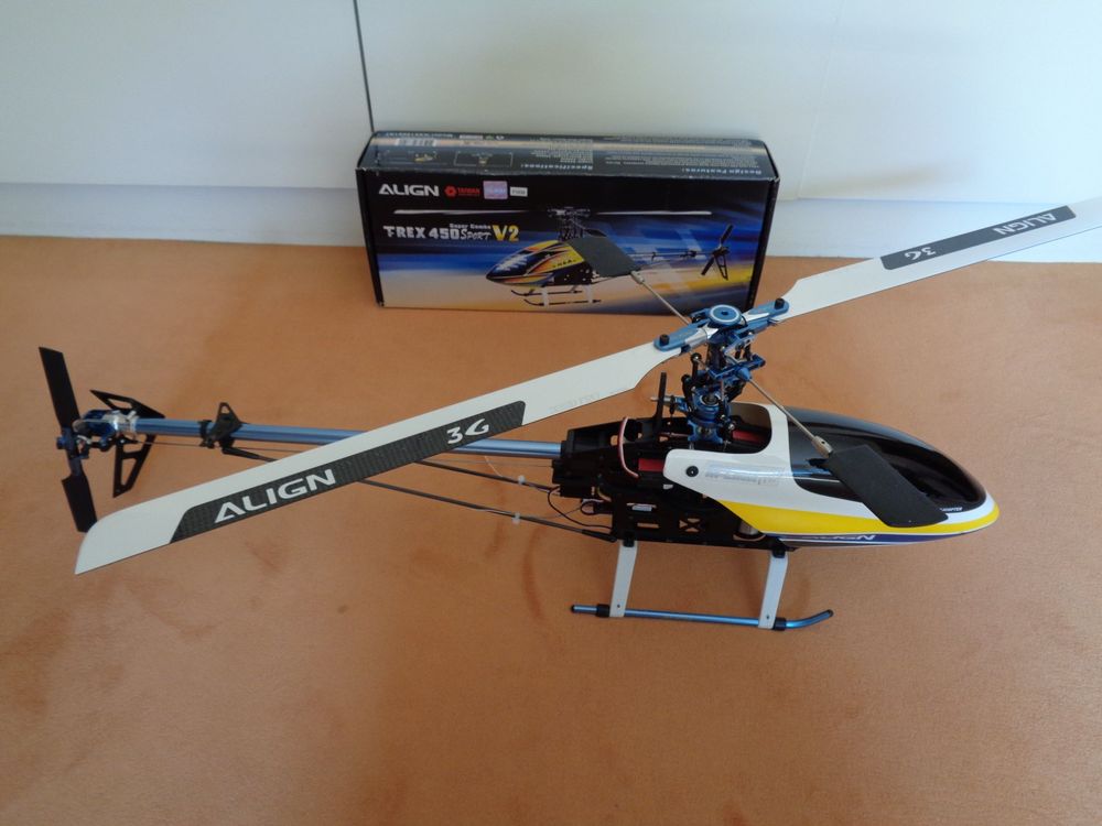 Neuer Align T-Rex 450 Sport V2 Super Combo Helikopter (Gebraucht) in ...