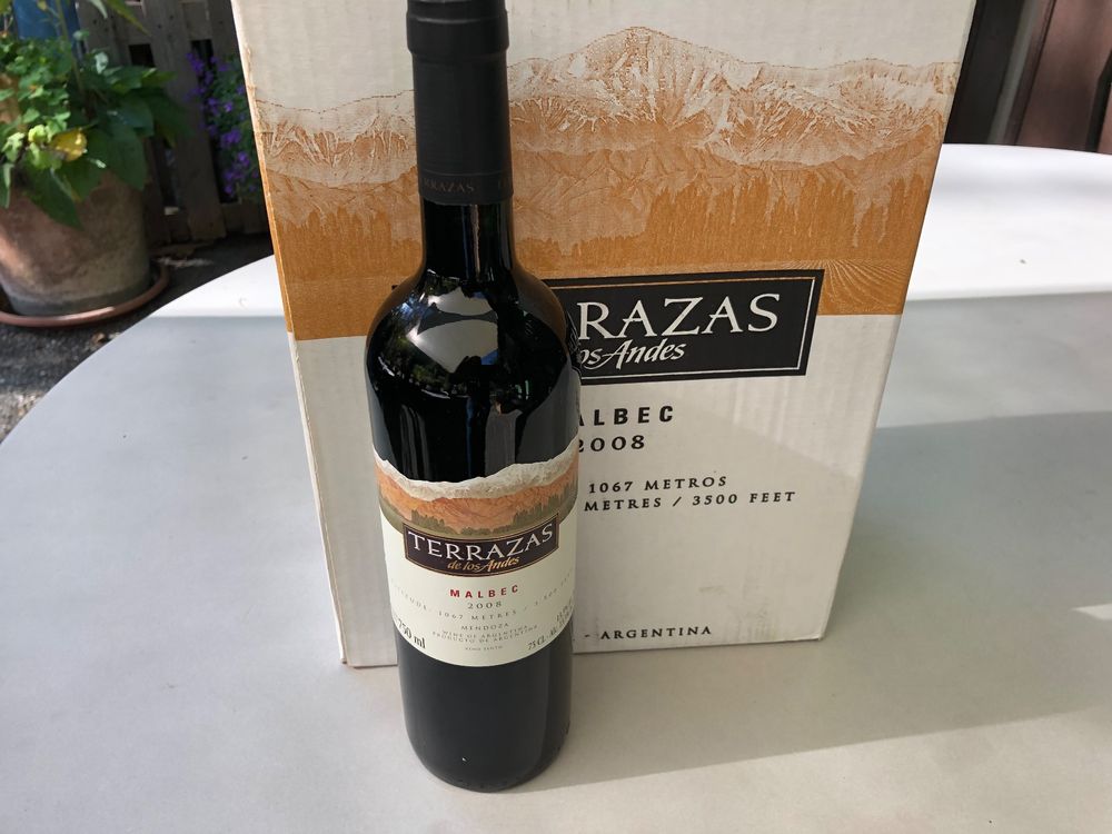 6Fl. Terrazas de Los Andes Malbec 2008 Mendoza Argentinien | Kaufen auf ...