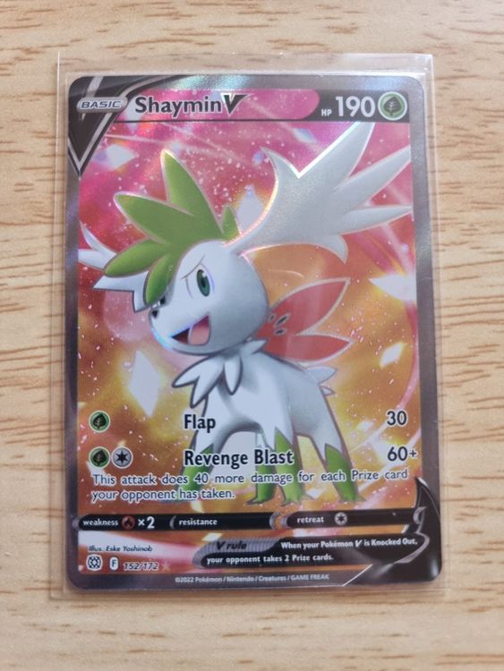 Shaymin V alt. Art 152/172 Brilliant Stars (Neu (gemäss Beschreibung ...