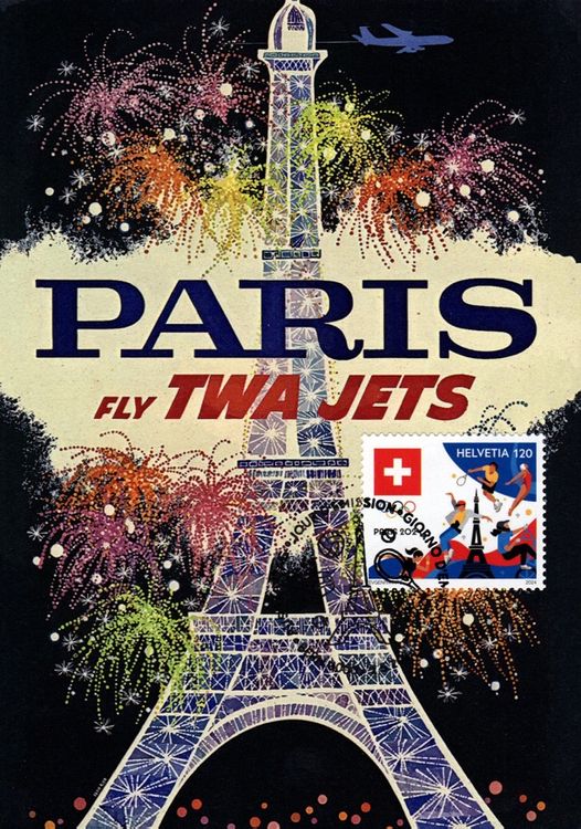 Maximumkarte Olympische Sommerspiele Paris | Kaufen auf Ricardo