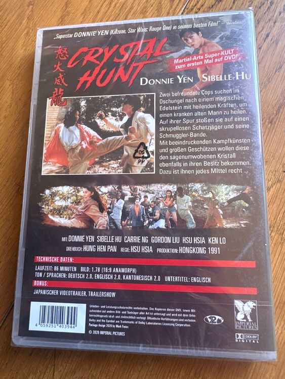 Crystal Hunt, DVD uncut ovp Donnie Yen | Kaufen auf Ricardo