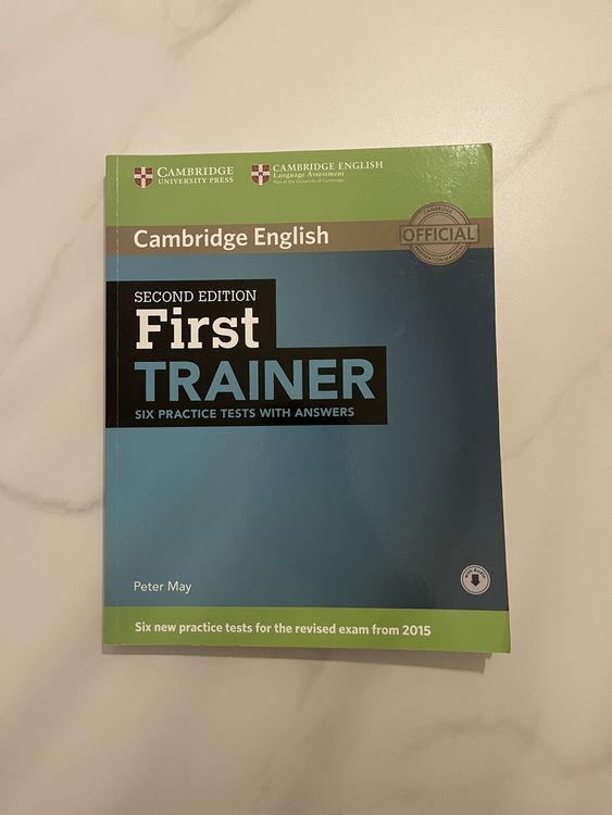 Cambridge First Trainer, Second Edition (Neu (gemäss Beschreibung)) in ...