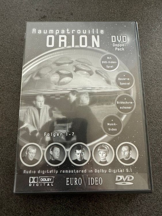 Raumpatrouille ORION DVD Doppelpack Folgen 1-7 | Kaufen auf Ricardo