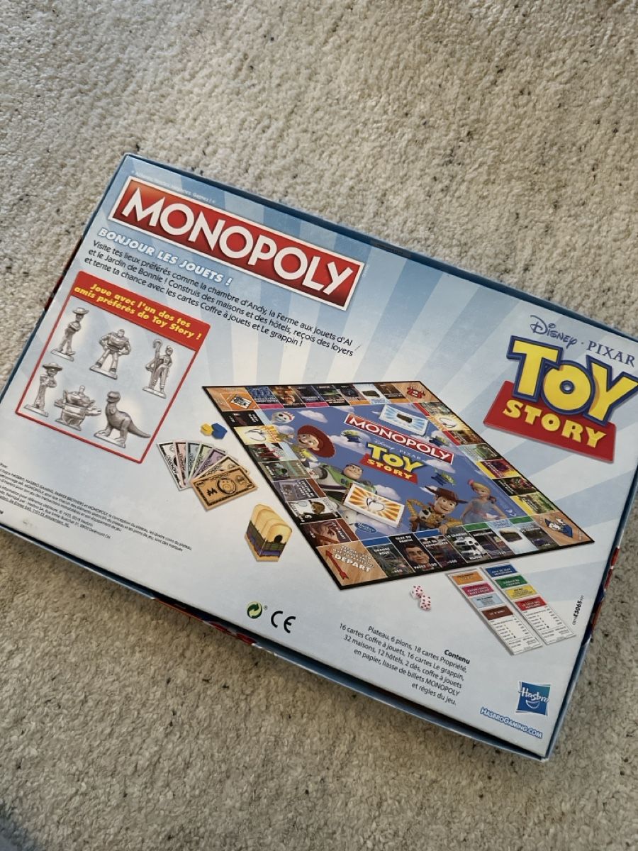 Monopoly Toy Story - Jeu de société complet et sympa! (D'occasion) à ...