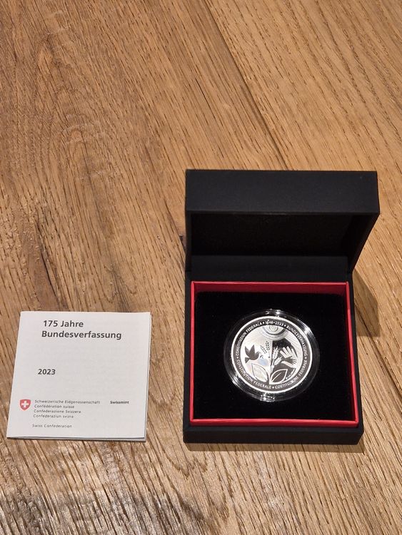 Swissmint 20 Franken 2023 „175 Jahre Bundesverfassung“ (Neu (gemäss Beschreibung)) in Lostorf ...