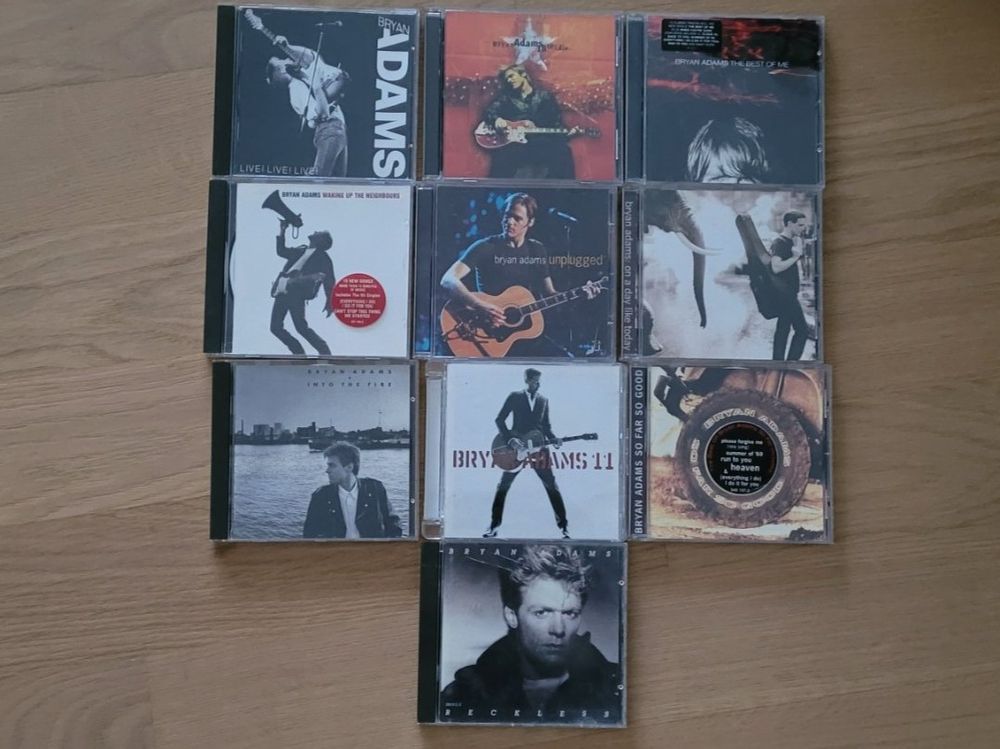10 CDs Bryan Adams | Kaufen auf Ricardo