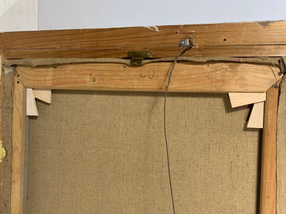 Gérold Veraguth (1914-1997) Gemälde Küstenszene mit Boote (Gebraucht ...