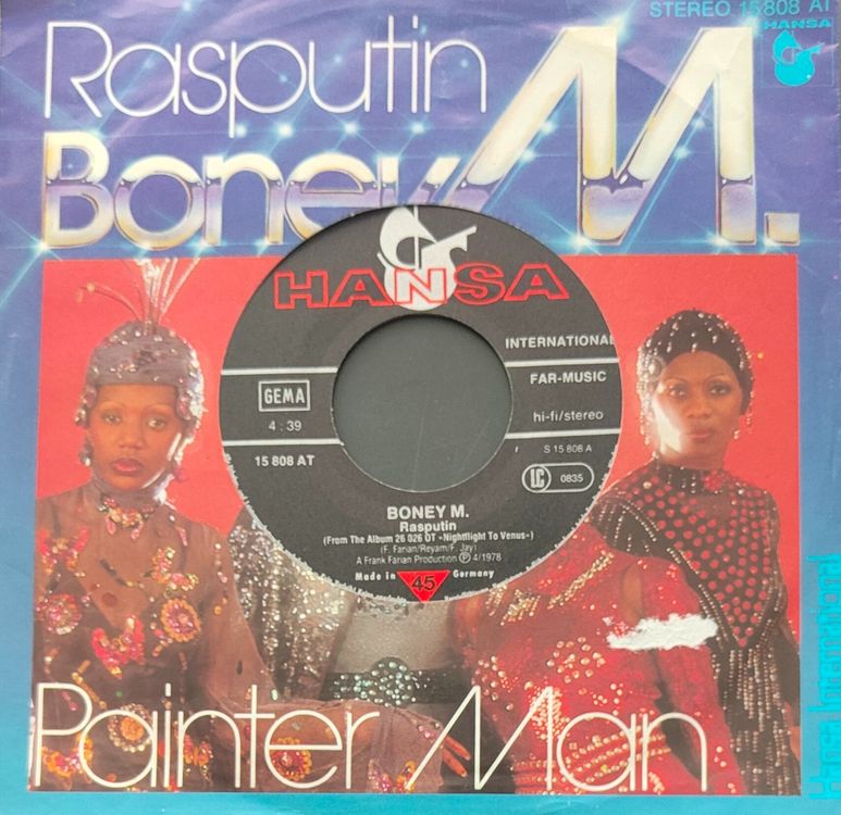 Vinyl-Single Boney M. - Rasputin (Gebraucht) in Langenthal für CHF 3 ...