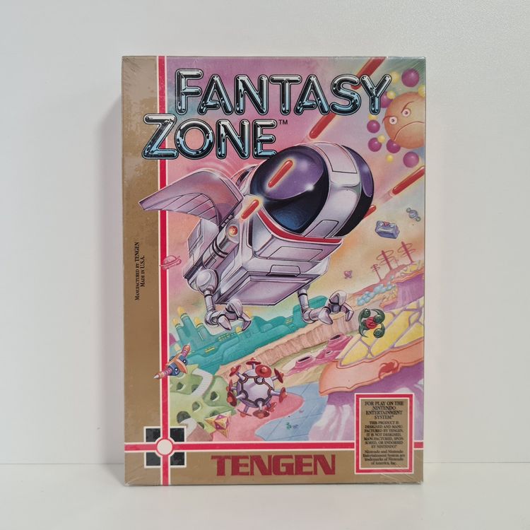 Fantasy Zone TENGEN Atari Neu & Sealed Nintendo NES (Neu und ...