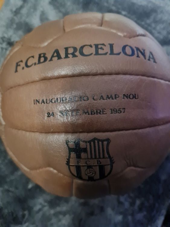 Ballon rétro FC Barcelone 1957 Camp Nou | Kaufen auf Ricardo