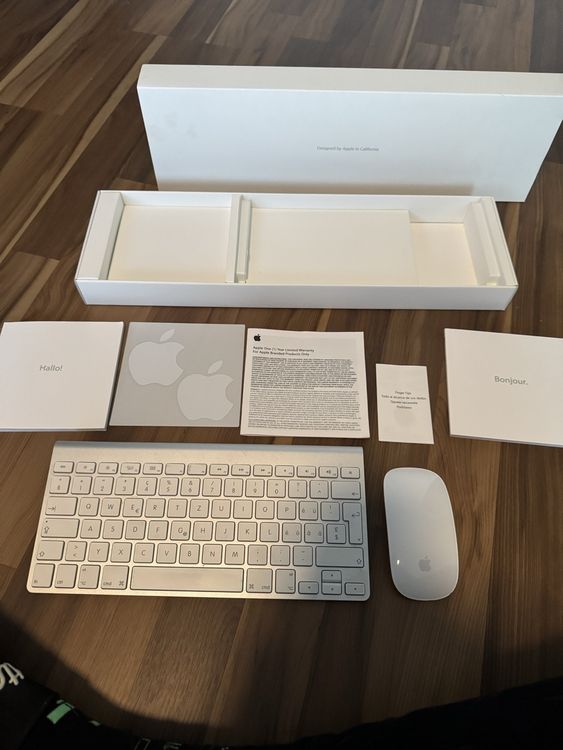 Apple Magic Keyboard + Magic Mouse Wireless (Gebraucht) in Baar für CHF 35 – mit Lieferung auf ...