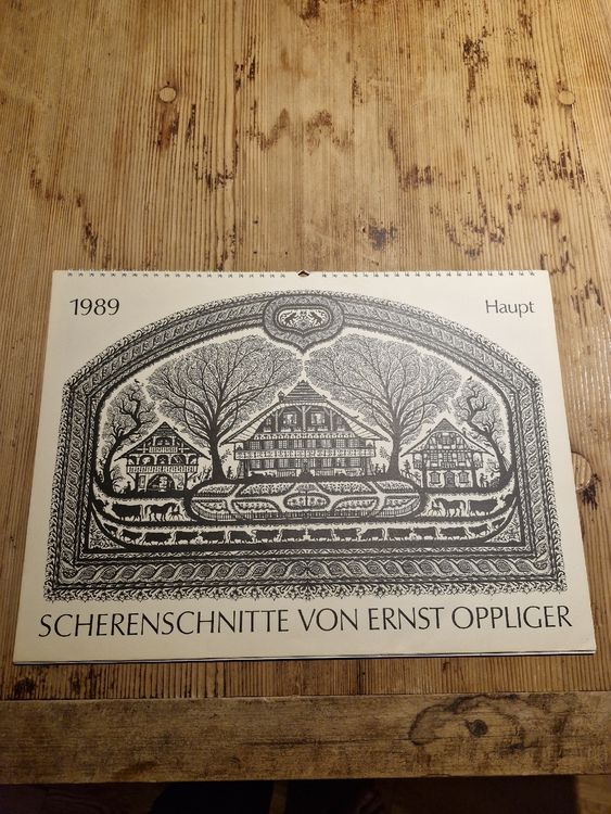Scherenschnitte Kalender 1989 (Gebraucht) in für CHF 1 – mit Lieferung ...