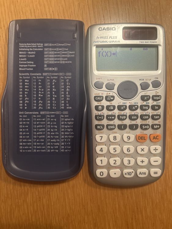 CASIO fx-991ES PLUS Taschenrechner, top Zustand (Gebraucht) in ...