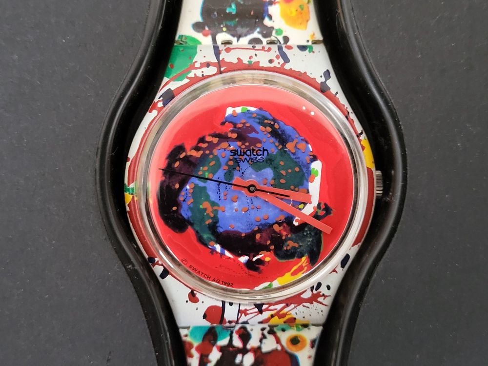 SWATCH GZ123 SAM FRANCIS NEU (Neu und originalverpackt) in Lommiswil für CHF 89 – mit Lieferung ...