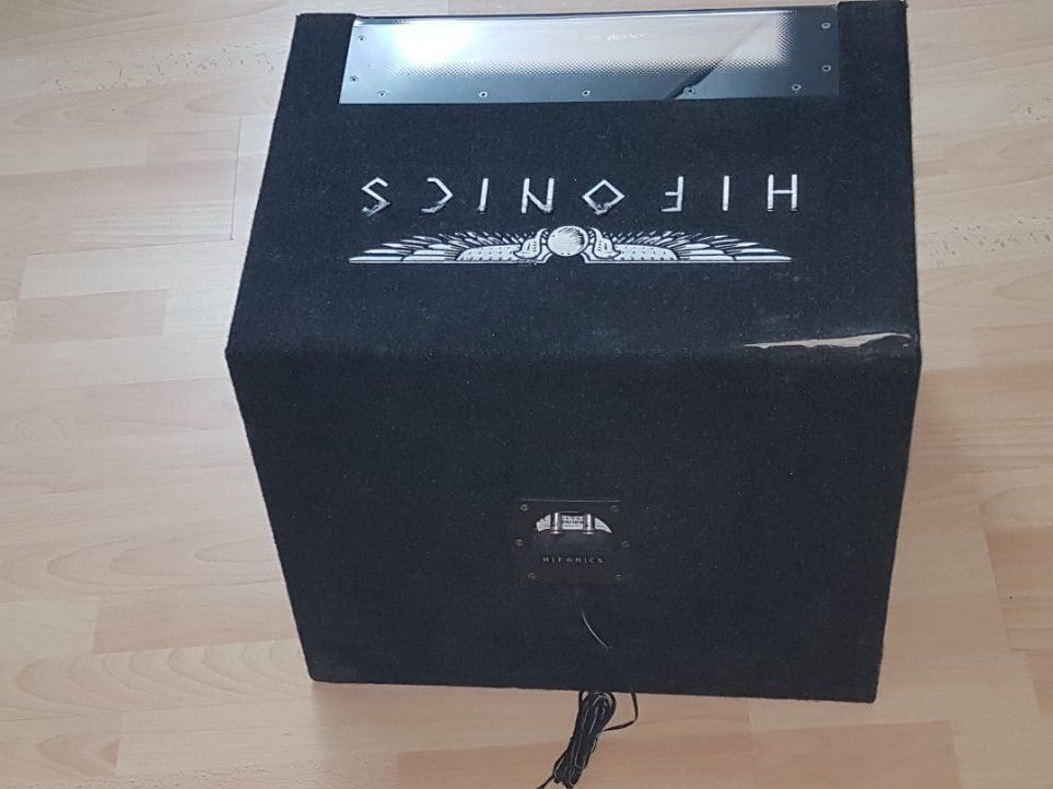 Subwoofer Hifonics ZEUS ZXi12BP 500 Watt RMS, 1000 Watt MAX (D'occasion ...