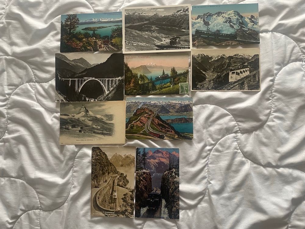 10 AK SCHWEIZER BERGBAHNEN (Gebraucht) in Bernhardzell für CHF 9.5 – mit Lieferung auf Ricardo ...