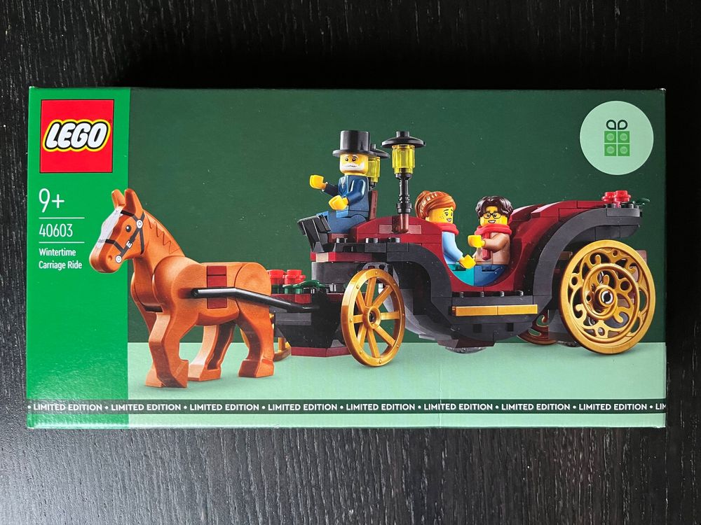 Lego 40603 Wintertime Carriage Ride (Neu und originalverpackt) in ...