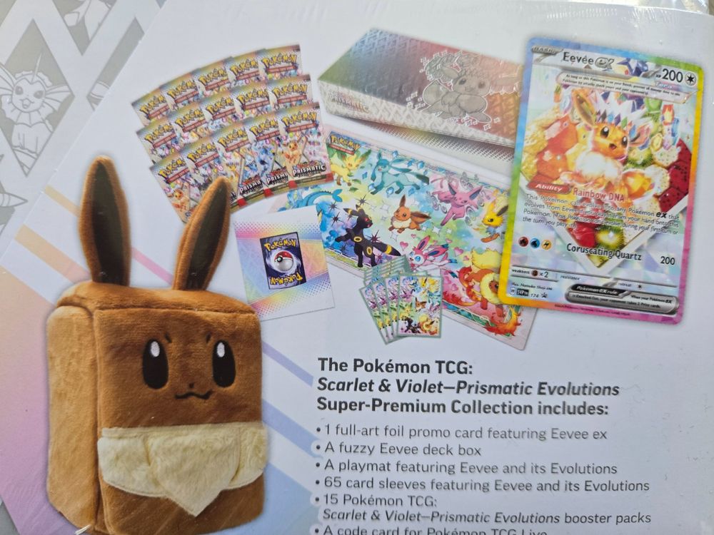 Prismatic Evolutions Premium Collection Eevee ab 1.- EN (Neu und ...