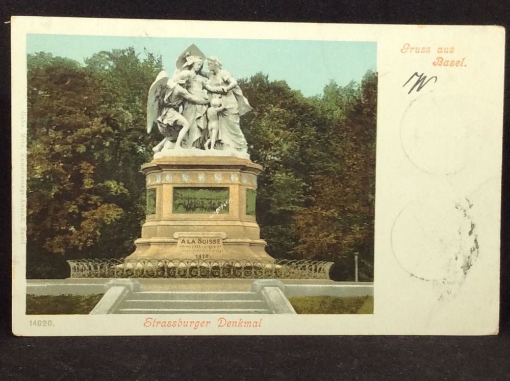 Strassburger Denkmal: Gruss aus Basel (Gebraucht) in Widnau für CHF 1 – mit Lieferung auf ...