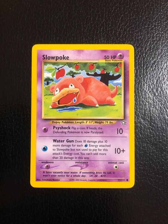 Neo Genesis Slowpoke 73/111 Ab 1 (Gebraucht) in Paradiso für CHF 1 ...