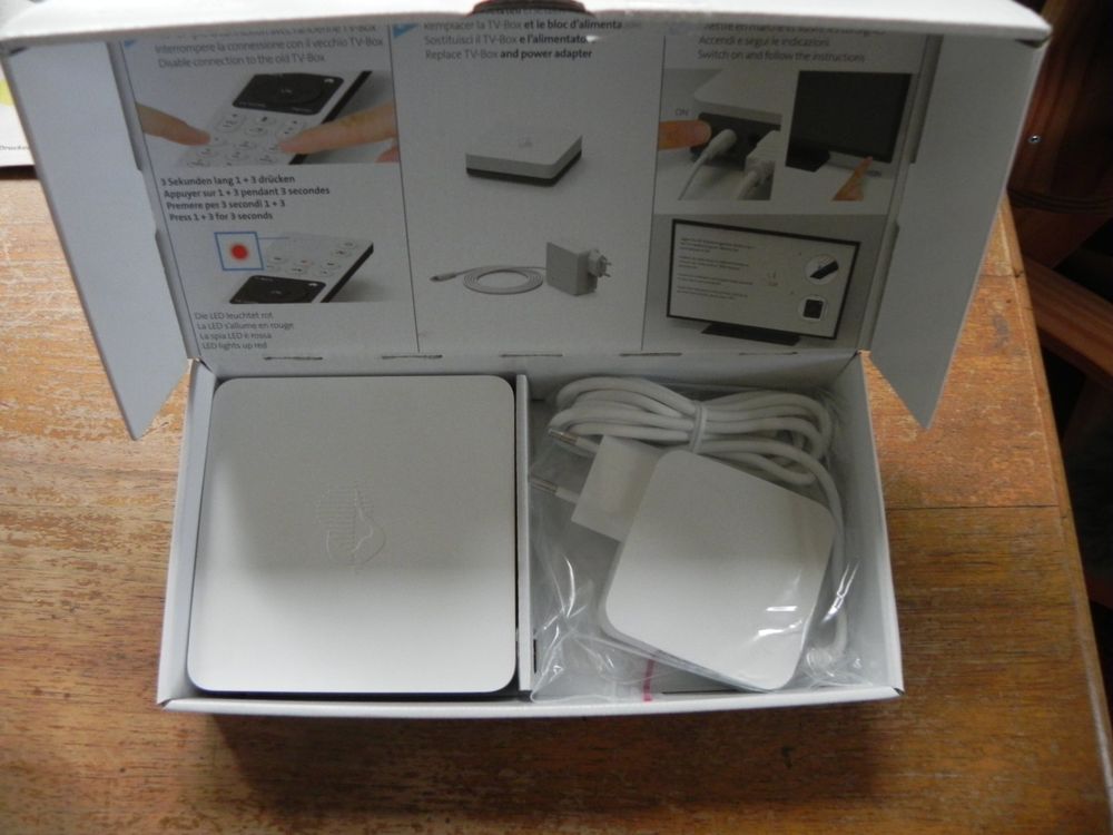 Swisscom TV-Box 2.0 UHD IP 1400 - Ersatzgerät inkl. Netzteil | Kaufen ...