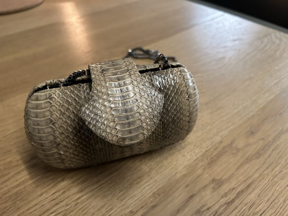 Snake skin clutch | Kaufen auf Ricardo