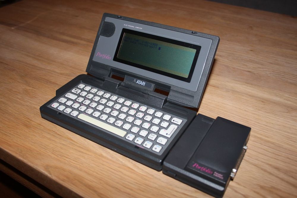 Atari Portfolio inkl. Parallel Interface (Gebraucht) in für CHF 150 – mit Lieferung auf Ricardo ...