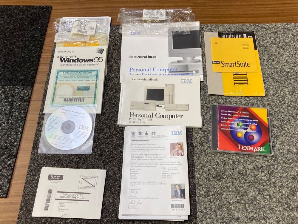 Microsoft Windows 95 / IBM Benutzerhandbuch (Neu (gemäss Beschreibung ...