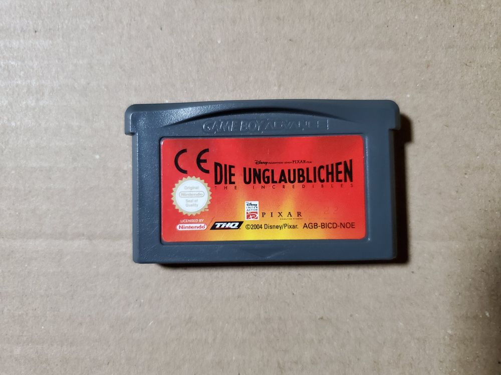 Die Unglaublichen The Incredibles GameBoy Advance | Kaufen auf Ricardo