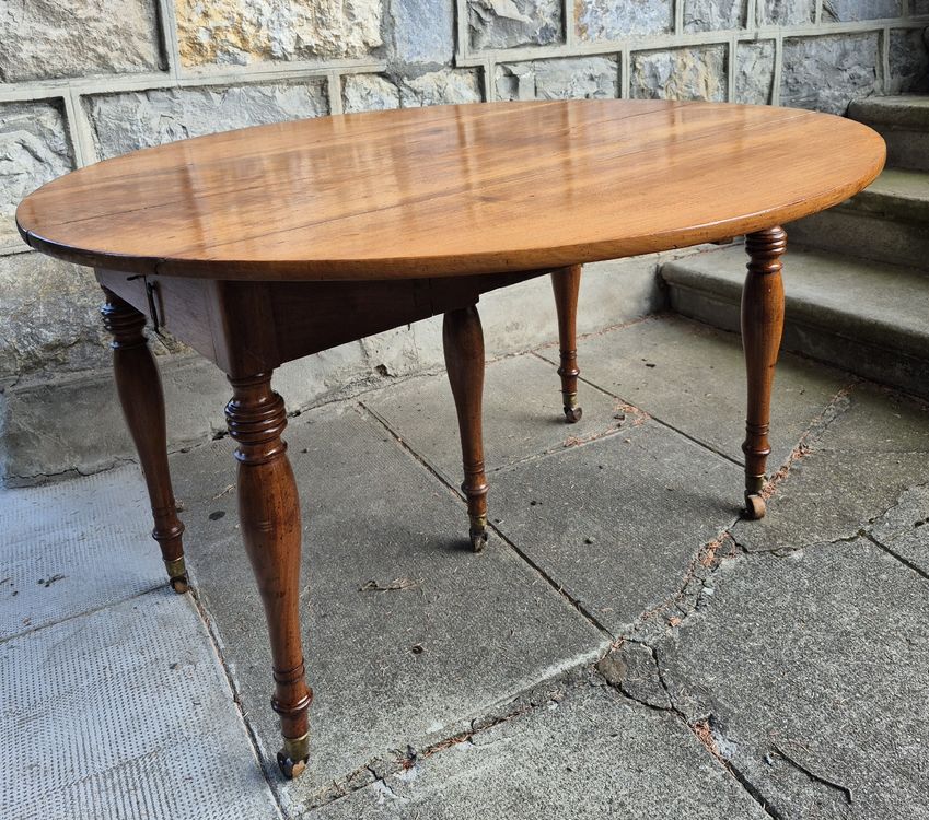 Magnifique table d'époque Louis Philippe avec 4 rallonges (D'occasion ...