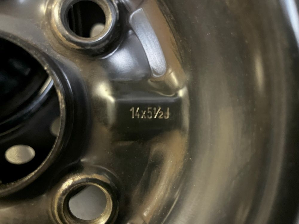 4 x Stahlfelgen Felgen Toyota Yaris KBA 43736 5.5Jx14 (Gebraucht) in ...