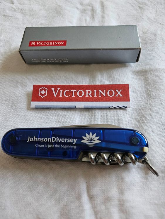 Victorinox Sackmesser JohnsonDiversey Top Zustand OVP (Neu und ...