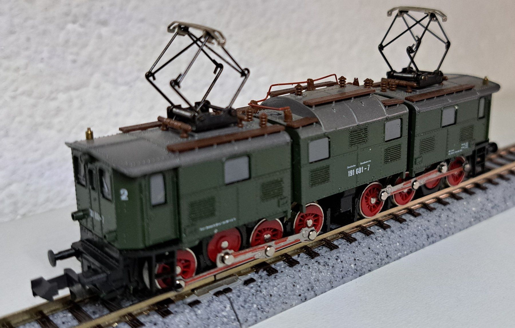 BR 191 001-7 Grün Roco Spur N ohne OVP (Gebraucht) in Salez für CHF 71 ...