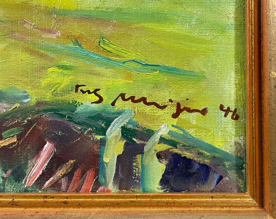 Fritz Meijer (1900-1969) grosses Gemälde (D'occasion) à Root pour CHF 55 – avec livraison ...
