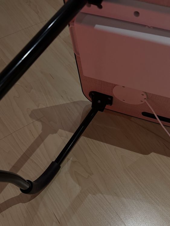 Betttisch mit USB-Anschüsse, Mini Ventilator und Lampe (Neu (gemäss ...