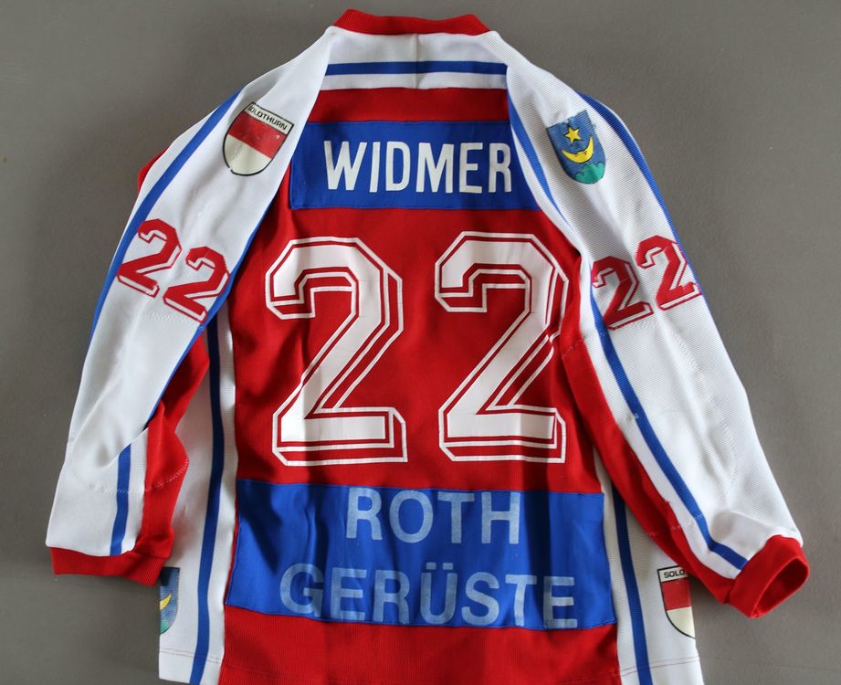 Trikot, EHC Solothurn/Zuchwil, Daniel Widmer, 1982/83, TIBAS | Kaufen ...