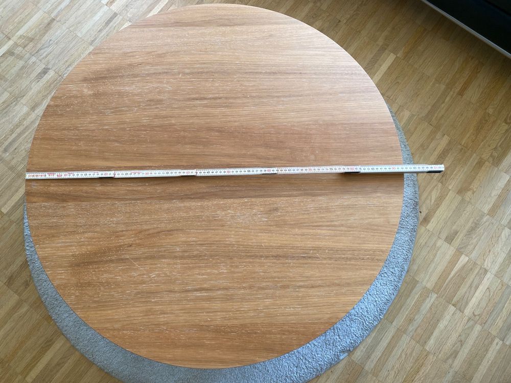Wunderschoene Ikea Tisch Rund Braun Und Bewertung