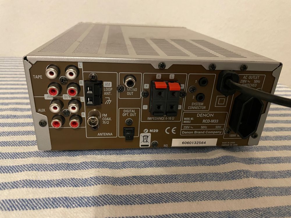 DENON RCD-M33 RECEIVER UND CD PLAYER | Kaufen auf Ricardo