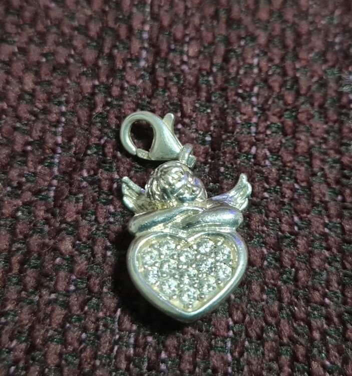Thomas Sabo Charm Engel Herz, 925 Silber, neuwertig (Neu (gemäss Beschreibung)) in Liestal für ...