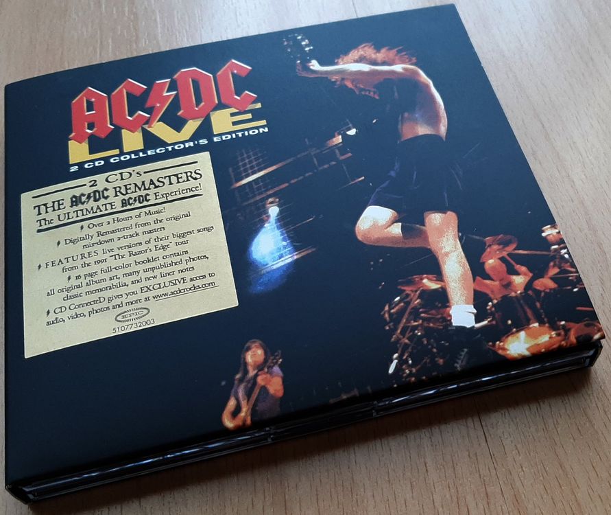 AC/DC Live 2 CD Digipac Collectors Edition | Kaufen auf Ricardo