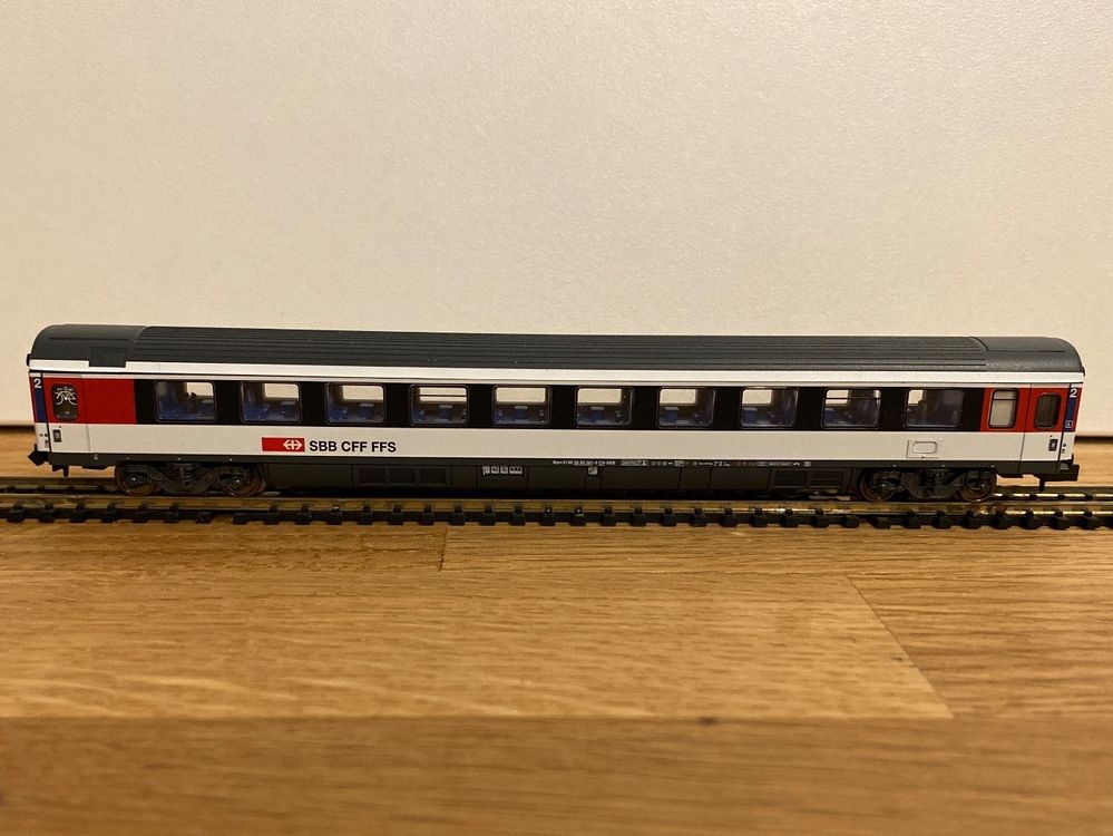 Minitrix 15672 SBB Personenwagen 2.Kl. (Neu (gemäss Beschreibung)) in ...