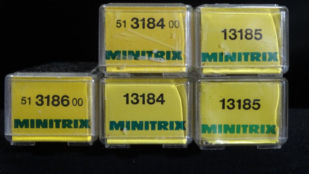 Minitrix, 2x 13184, 2x 13185, 13186, K. Bay. St. Bahn, Neuw. (Neu ...