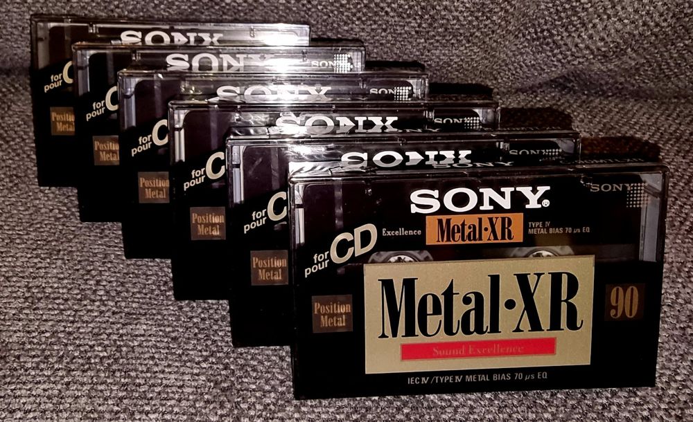 SONY "METAL XR-90" top metal cassettes! (Neu und originalverpackt) in ...