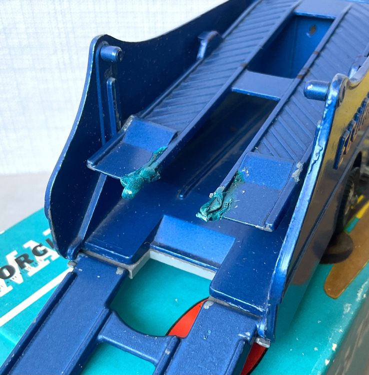 🟡🔵 CORGI TOYS # 1126 / Ecurie Eccose Racing Car Tra / 1961 (Gebraucht ...