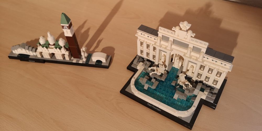 Lego 21020 21026 - Venedig und Trevi Brunnen zusammengebaut | Kaufen ...