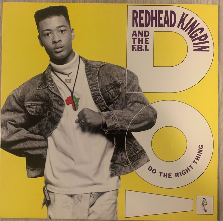 REDHEAD KINGPIN AND THE FBI - Do The Right Thing Maxi Lp1989 (Gebraucht ...