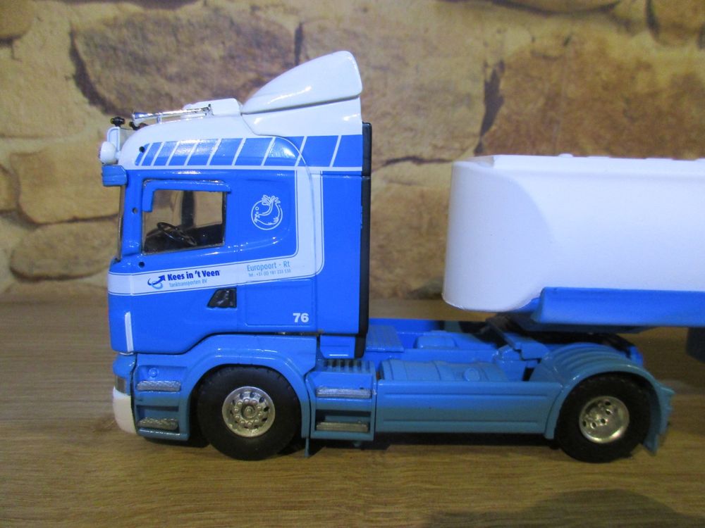 Tekno 1:50 Eigenbau Scania INT VEEN Auflieger von Conrad (Gebraucht) in ...